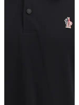 Moncler Logo-patch Short-sleeved Polo Shirt
