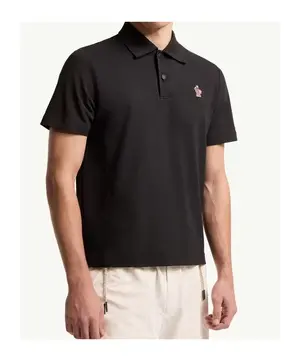Moncler Logo-patch Short-sleeved Polo Shirt