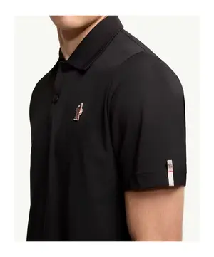 Moncler Logo-patch Short-sleeved Polo Shirt