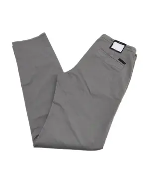 Hugo Boss Straight Leg Casual Pants - Gray