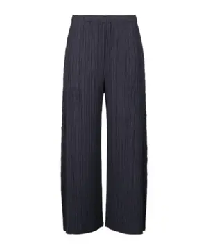 Issey Miyake Wide Leg Pleated Trousers