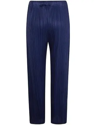 Issey Miyake Wide Leg Pleated Trousers
