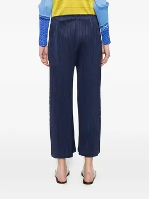 Issey Miyake Wide Leg Pleated Trousers