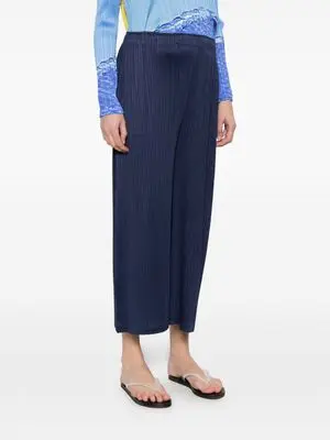 Issey Miyake Wide Leg Pleated Trousers