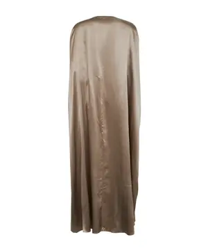 Co Name' Draped Cape Wrap Maxi Dress