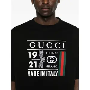 Gucci Logo Printed Crewneck T-shirt