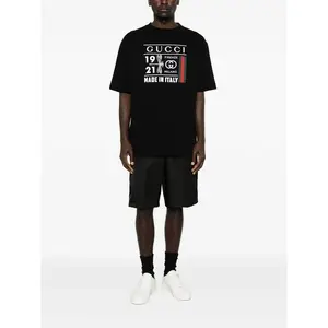 Gucci Logo Printed Crewneck T-shirt