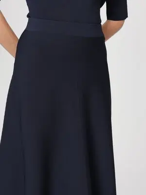 Max Mara Knitted A-line Midi Skirt