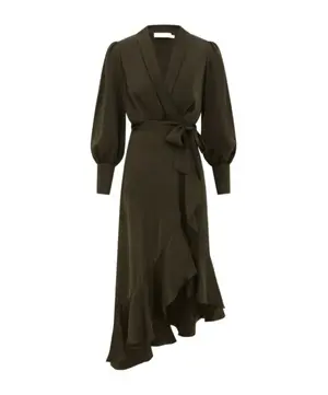 Asymmetrical Wrap Dresses