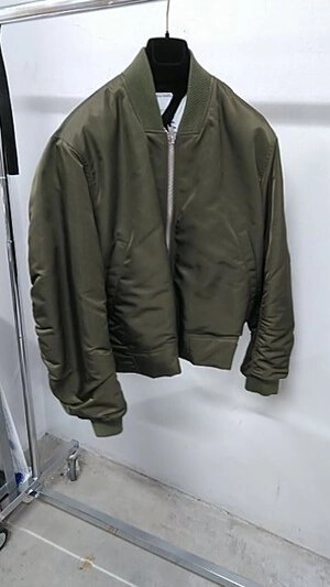 Bottega Veneta Padded Nylon Bomber Jacket