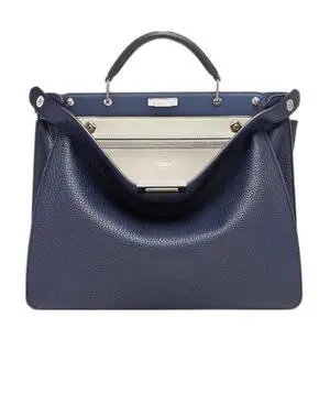 Fendi Peekaboo Iseeu Medium Handbag - Black
