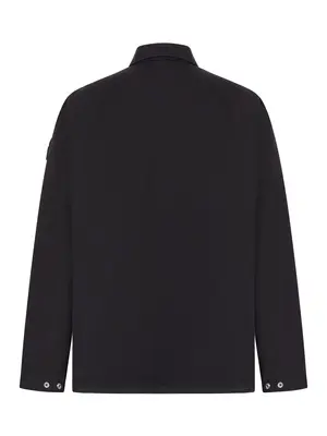 Stone Island Zipped Denim Overshirt