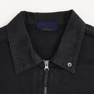 Stone Island Zipped Denim Overshirt