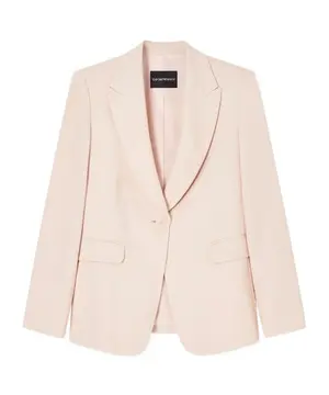 Women's Single Breasted Jackets with Notched Lapels