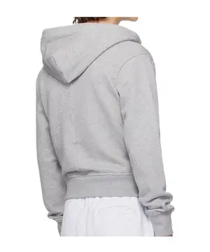 ENTIRE STUDIOS Slim Zip-up Hoodie - Heather Grey