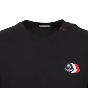 Moncler Logo Patch Crewneck T-shirt