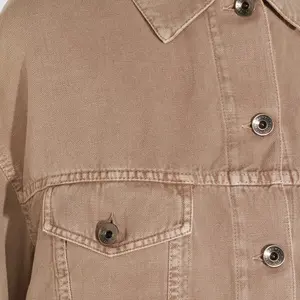 Brunello Cucinelli Cropped Denim Jacket
