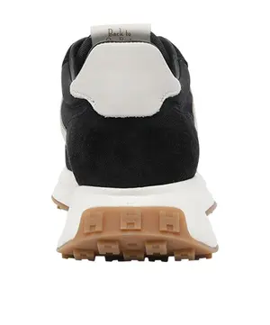 Hogan Logo Patch Lace-up Sneakers - Black