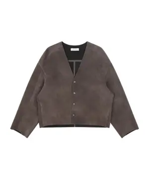 ENTIRE STUDIOS Suede Leather Jacket