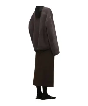 ENTIRE STUDIOS Suede Leather Jacket