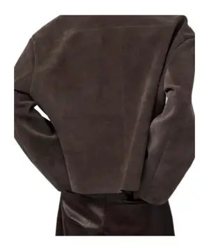 ENTIRE STUDIOS Suede Leather Jacket