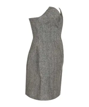 SELF-PORTRAIT Plunging Off-shoulder Mini Dress