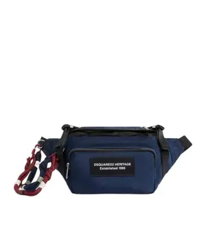 Dsquared2 Heritage Belt Bag - Navy Blue