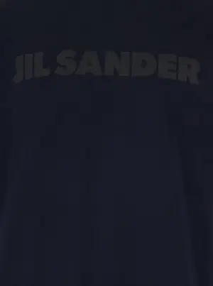 JIL SANDER Logo Printed Crewneck T-shirt - No