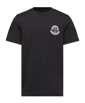 Moncler Logo Printed Crewneck T-shirt