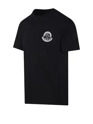 Moncler Logo Printed Crewneck T-shirt