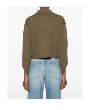 Max Mara Double-breasted Long Sleeve Jacket - Brown