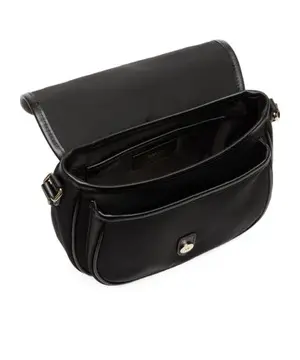 Bally Leather Crossbody Bag With Crest Detail