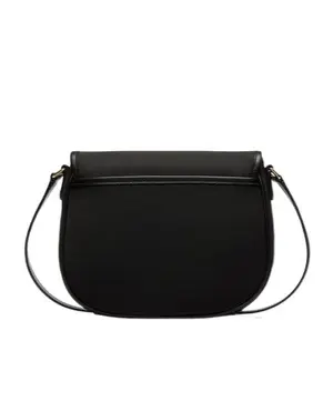 Bally Leather Crossbody Bag With Crest Detail