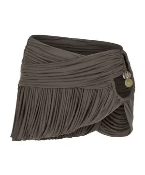 Christopher Esber Mini Bubble Skirt - Black