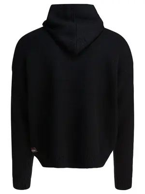 StÜssy Quarter Zip Knit Hoodie