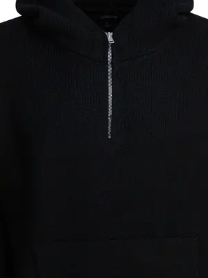StÜssy Quarter Zip Knit Hoodie
