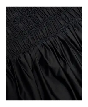 SELF-PORTRAIT Shirred-panel Maxi Skirt