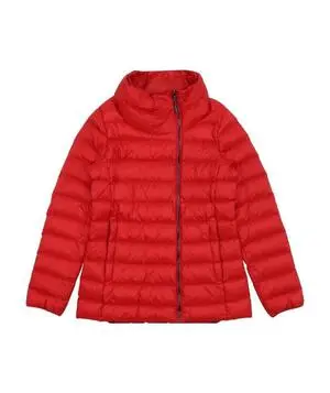 Max Mara Quilted Short Down Jacket With Zipper And Stand Collar