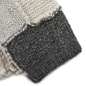 GANNI Patchwork Fringe Jumper