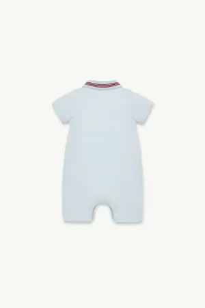 Moncler Logo Patch Polo Collar Romper