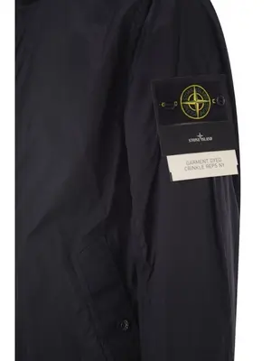 Stone Island Logo Patch Hooded Jacket
