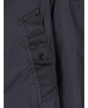 Stone Island Logo Patch Hooded Jacket