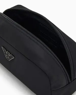 Emporio Armani Eagle Plaque Makeup Bag