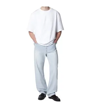 AGOLDE 90s Straight-leg Mid-rise Jeans In Denim