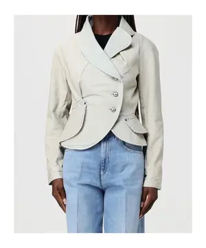 VIVIENNE WESTWOOD Asymmetrical Ruffled Hem Jacket