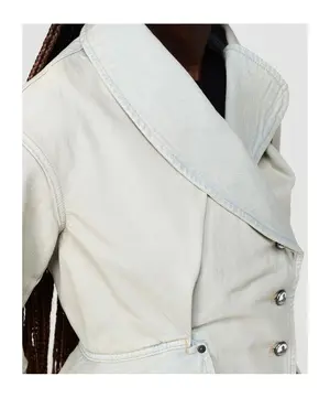 VIVIENNE WESTWOOD Asymmetrical Ruffled Hem Jacket