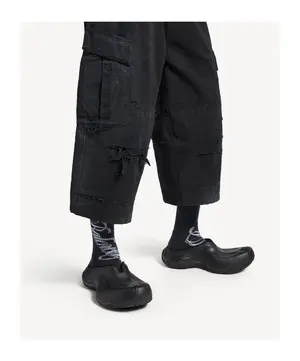 Balenciaga Basketball Slip-on Sneakers - Black