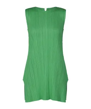 PLEATS PLEASE BY ISSEY MIYAKE Sleeveless Pleated Tunic