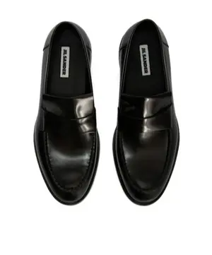 JIL SANDER Double Tongue Loafers