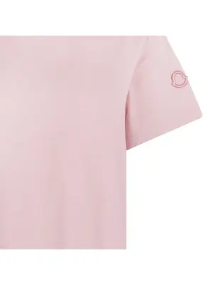 Moncler Logo Patch Crewneck T-shirt
